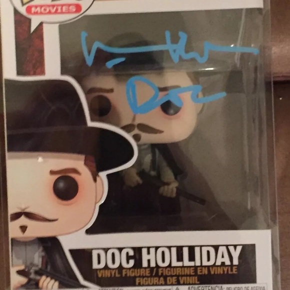 Funko | Other | Val Kilmer Autographed Tombstone Doc Holliday Pop ...